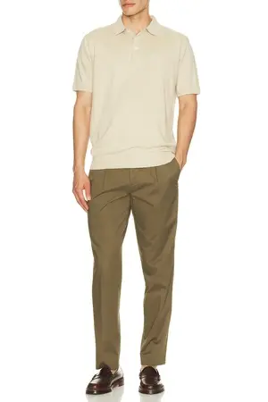Barbour Bellamy Cotton Trousers - Olive