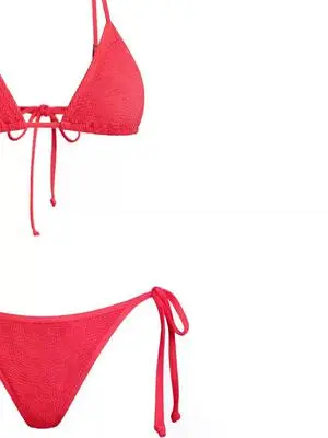 Bond Eye Luana Triangle Bikini Top - Red