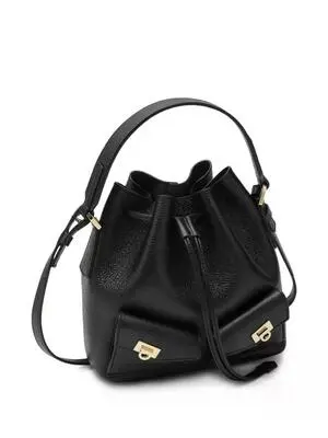 FERRAGAMO Top Handle Bucket Bag