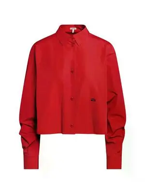Loewe Crop Logo Shirt