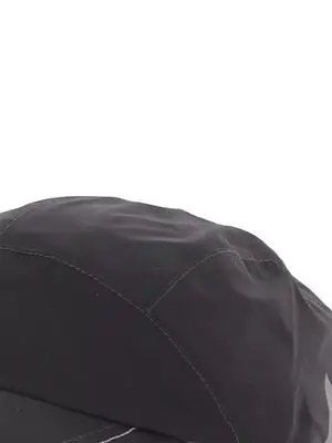 AND WANDER Panelled Cap - Black