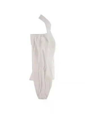 MVP WARDROBE Balloon-sleeve Off-shoulder Shirt