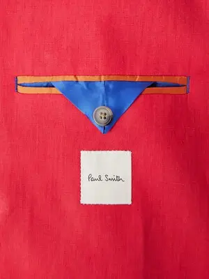 Paul Smith Double-breasted Linen Blazer
