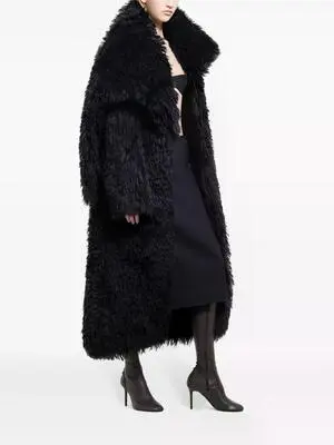 COURREGES Long Shearling Coat