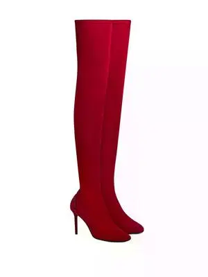 COURREGES Oblique Thigh-high Boots