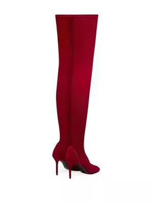 COURREGES Oblique Thigh-high Boots