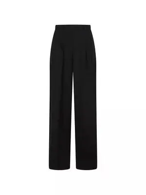 Elie Saab Pleated Wide Leg Trousers