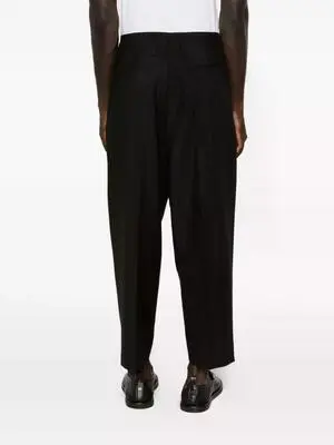 JIL SANDER Pleated Cropped Trousers