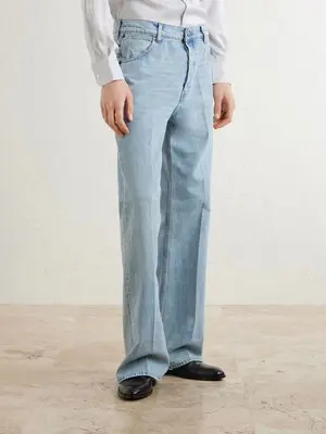 Husbands Flared Cotton Denim Jeans