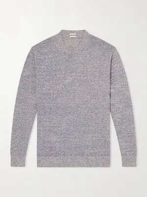 Massimo Alba Dustin Cotton Sweater - Gray