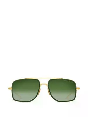 Dita Artoa Square-frame Sunglasses - Gold