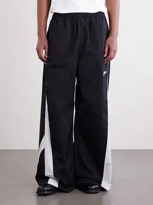 Acne Studios Wide-leg Cotton-blend Sweatpants