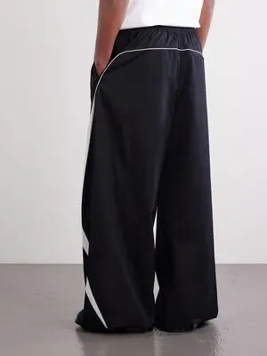 Acne Studios Wide-leg Cotton-blend Sweatpants