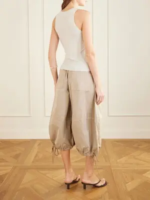 Co Ribbed Cashmere Tank