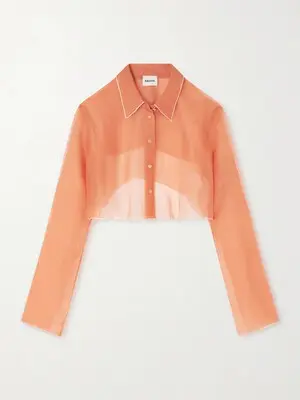 Khaite Cropped Shirts For Women