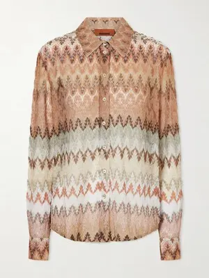 Missoni Metallic Shirts For Women