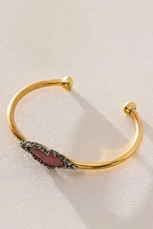 MARLY MORETTI Point Stone Cuff - Pink