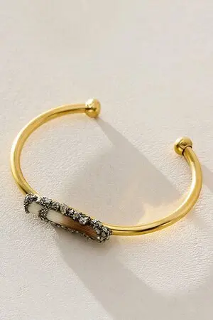 MARLY MORETTI Point Stone Cuff - Quill