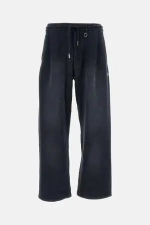 WOOYOUNGMI Wide-leg Trousers With Drawstring - Blu