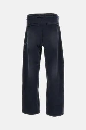 WOOYOUNGMI Wide-leg Trousers With Drawstring - Blue