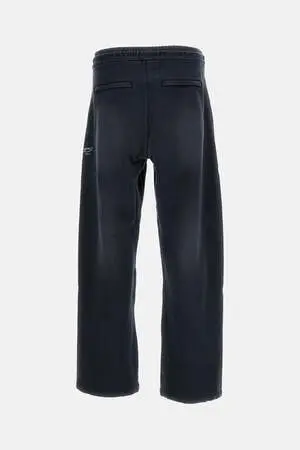 WOOYOUNGMI Wide-leg Trousers With Drawstring - Blue