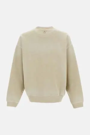 WOOYOUNGMI Crewneck Sweatshirt With Print And Embroidery