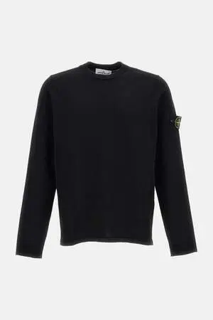 Stone Island Crewneck Pullover - Black