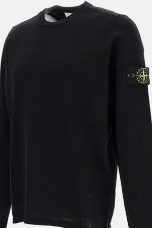 Stone Island Crewneck Pullover - Black