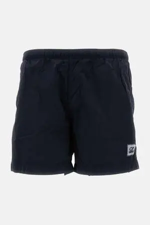 C.P. COMPANY Eco-chrome Beach Shorts - Blue