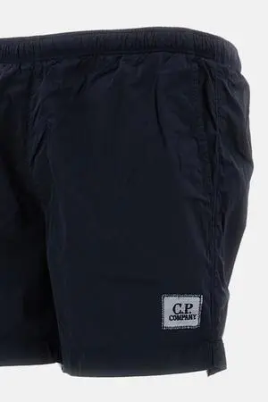 C.P. COMPANY Eco-chrome Beach Shorts - Blue