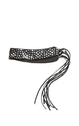 Chan Luu Sequined Tie Belt