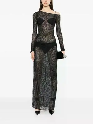 Kiki De Montparnasse Lace Long-sleeved Dress