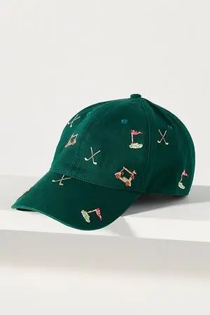 Anthropologie Scatter Icons Baseball Cap Golf