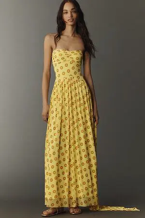 AFRM Rori Strapless Midi Dress