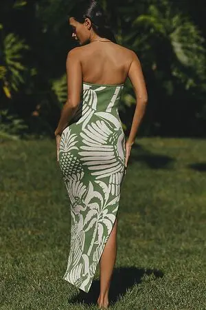 CELANDINE Knit Strapless Dress