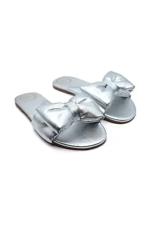 Solei Sea Metallic Sandals For Women