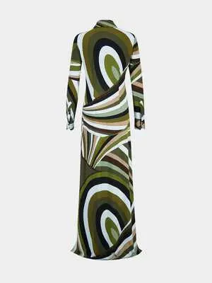 Emilio Pucci Iride Print Chemisier Dress - Multicolour