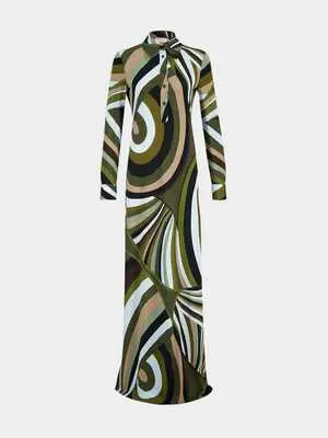 Emilio Pucci Iride Print Chemisier Dress - Multicolour