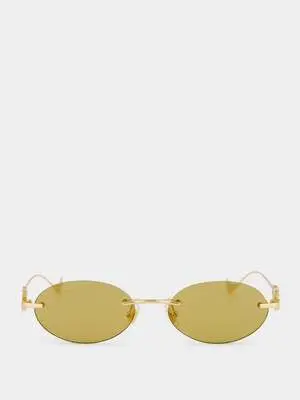 Valentino Garavani Bejewelled Metal Sunglasses - Multicolour