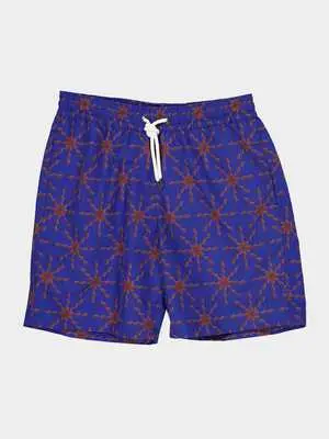 Frescobol Carioca Santos O Sol Swim Shorts - Blue