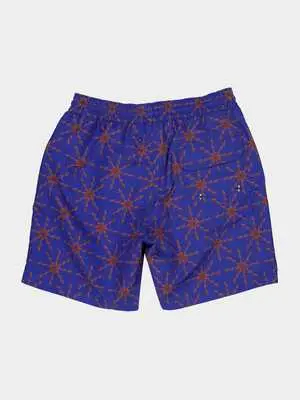 Frescobol Carioca Santos O Sol Swim Shorts - Blue