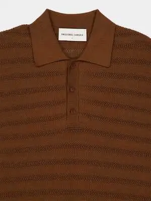 Frescobol Carioca Vidal Cotton Jacquard Polo