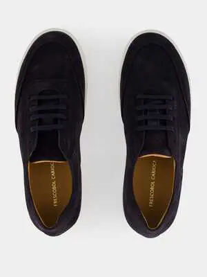 Frescobol Carioca Lapa Suede Sneakers - Blue