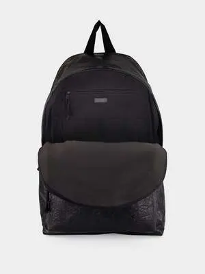 Balenciaga Explorer Leather Backpack - Black