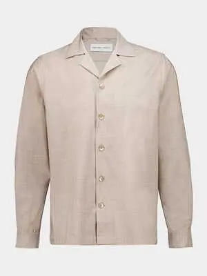Frescobol Carioca Sand Safra Tropical Wool Shirt