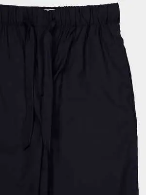 Frescobol Carioca Navy Luan Tropical Wool Trousers - Blue