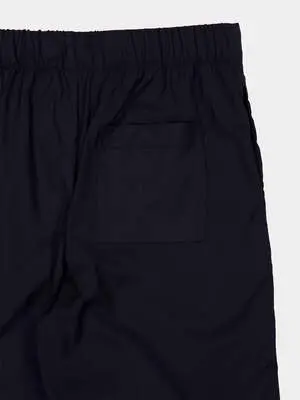 Frescobol Carioca Navy Luan Tropical Wool Trousers - Blue