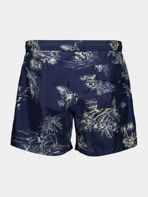 Moncler Floral Print Swim Shorts