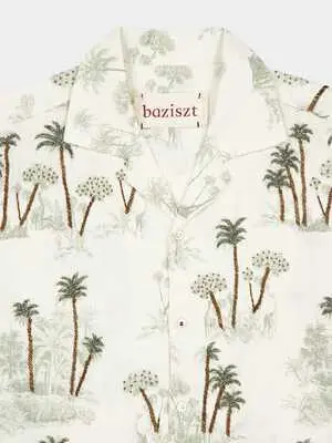 BAZISZT White Rico Shirt - Multicolour