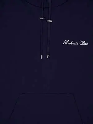Balmain Signature Marine Sweatshirt - Blue